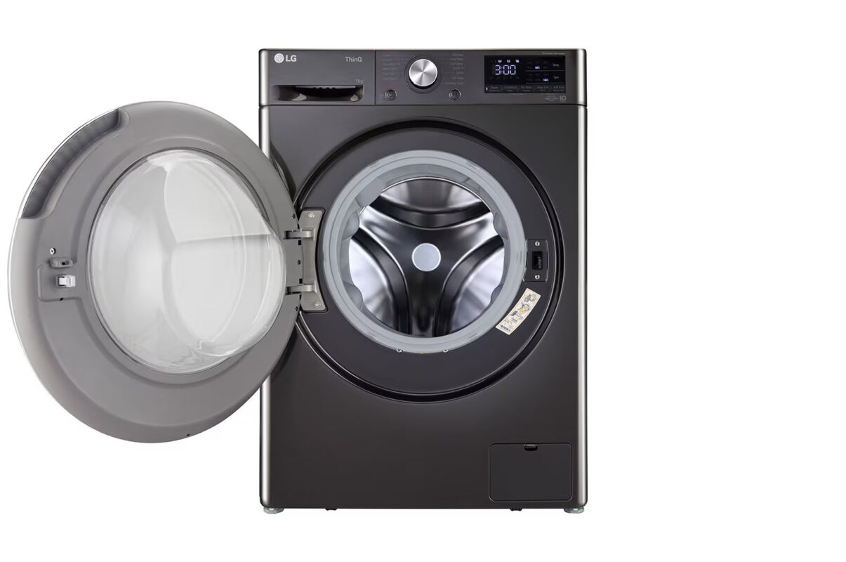LG 11Kg Front Load Washing Machine, AI Direct Drive™, Black FHP1411Z9B ...